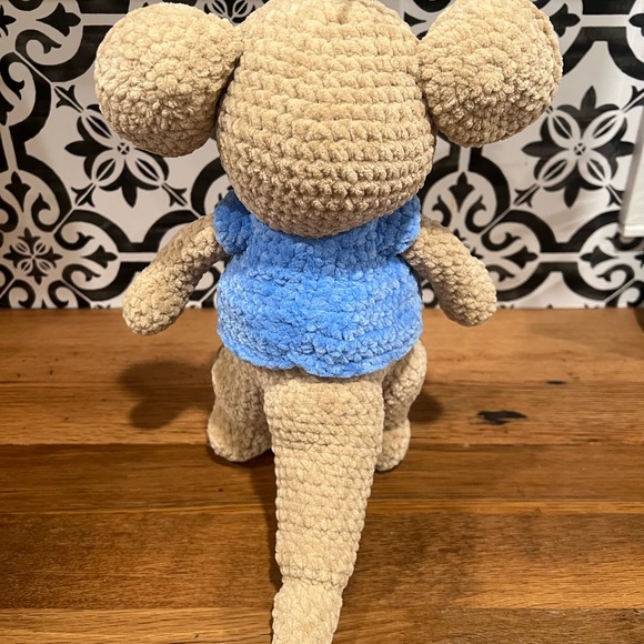 Toys | Handmade Crochet Roo Plush Toy | Poshmark